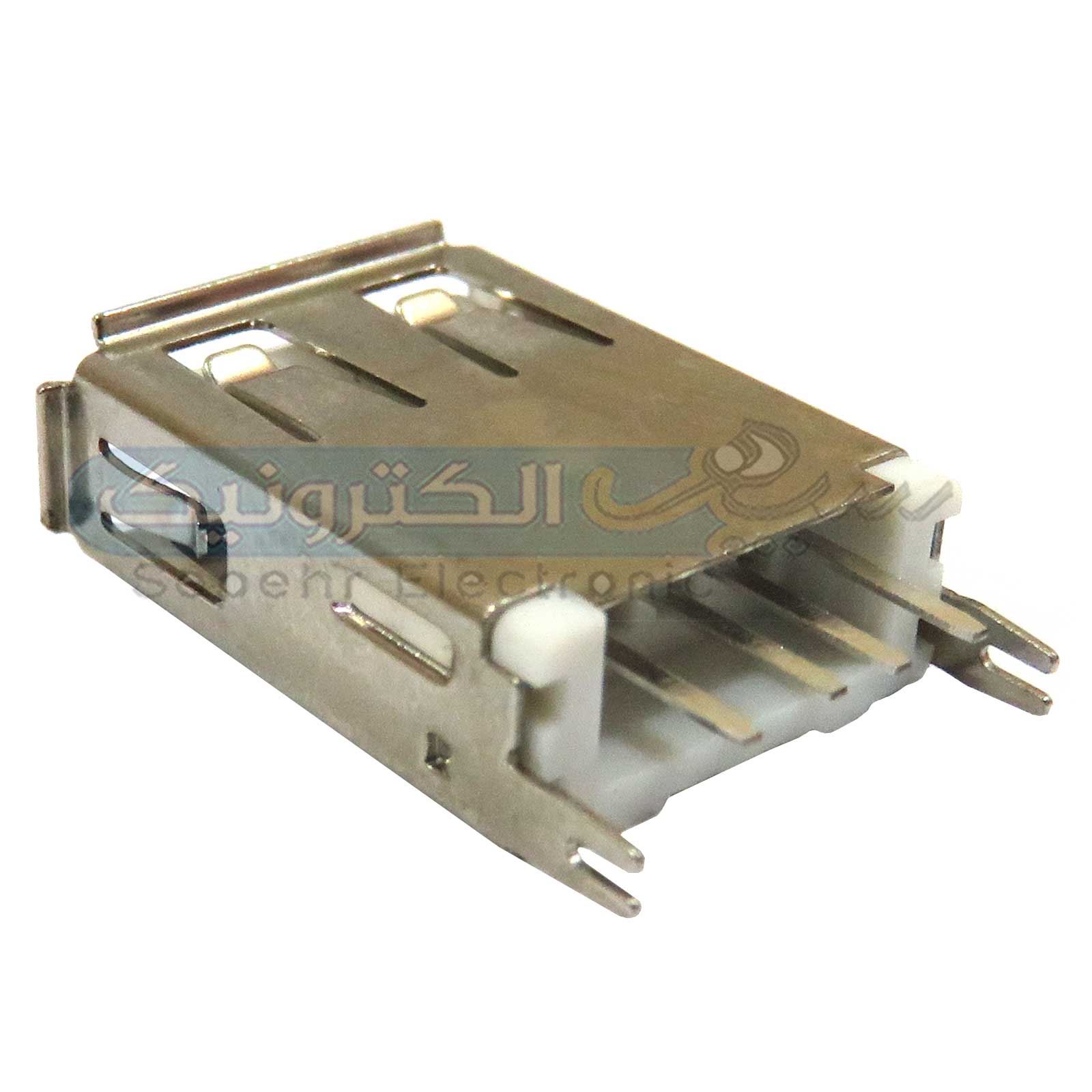 خرید آنلاین کالای الکترونیک کانکتور Usb مادگی تیپ A پایه صاف بلند