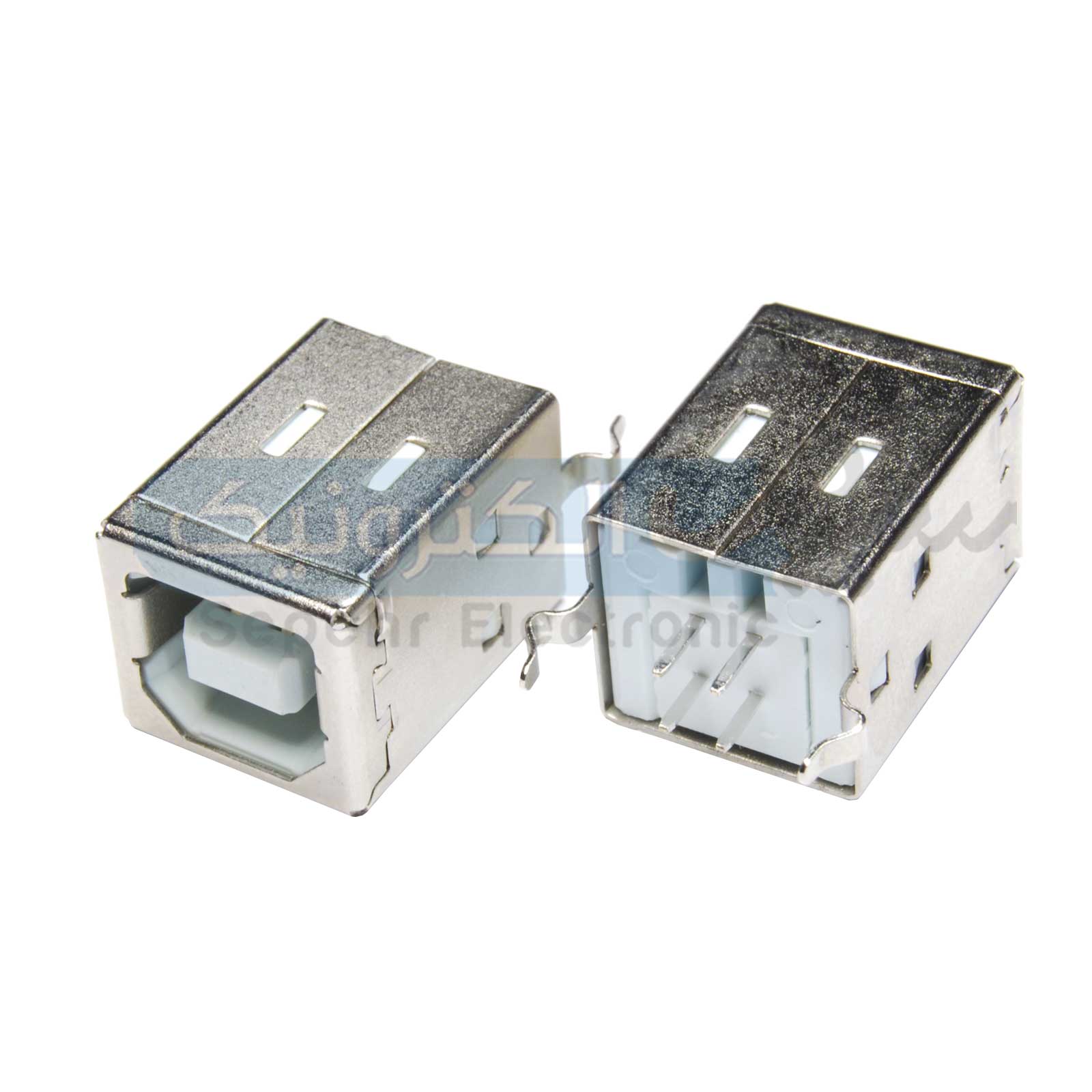 خرید آنلاین کالای الکترونیک کانکتور Usb مادگی تیپ B ایستاده سوکت Usb